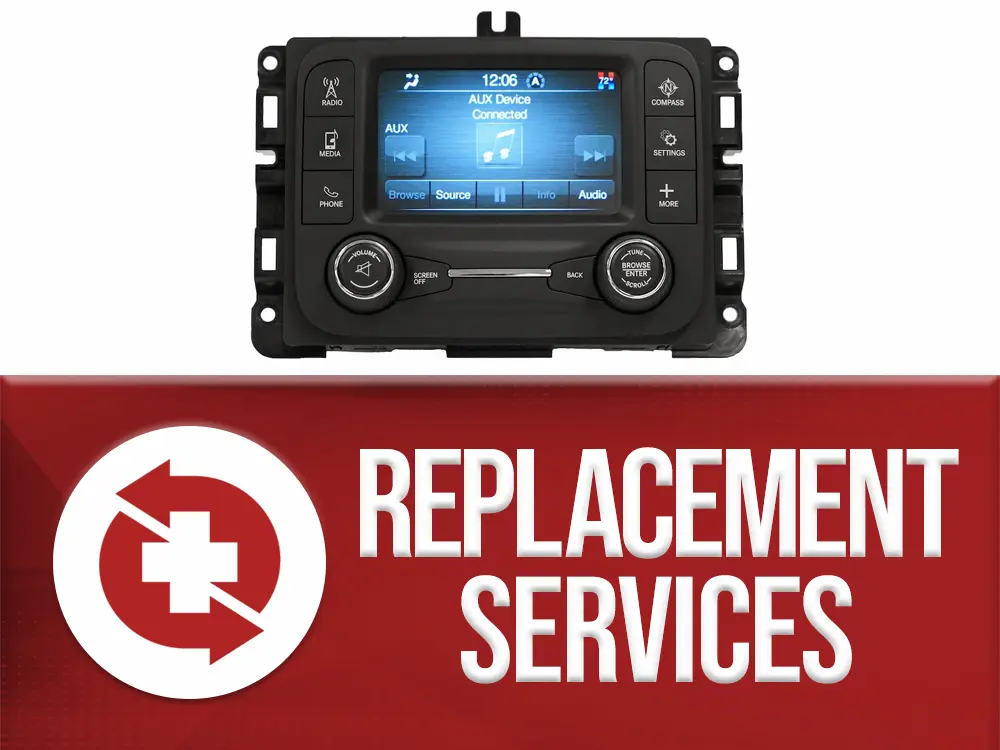 RAM 2500 5" RA2 Uconnect Touchscreen Replacement Services